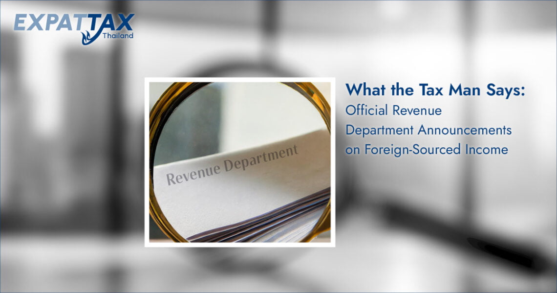 Expat Tax Insights - Expat Tax Thailand