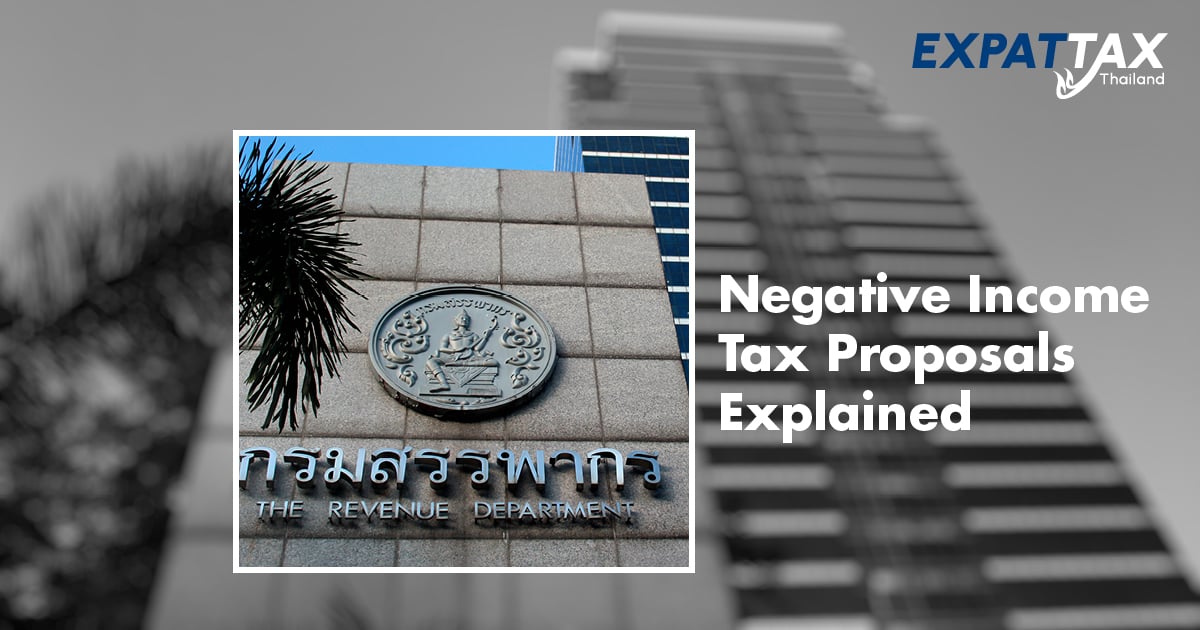 Thailand’s Negative Income Tax Proposal Explained